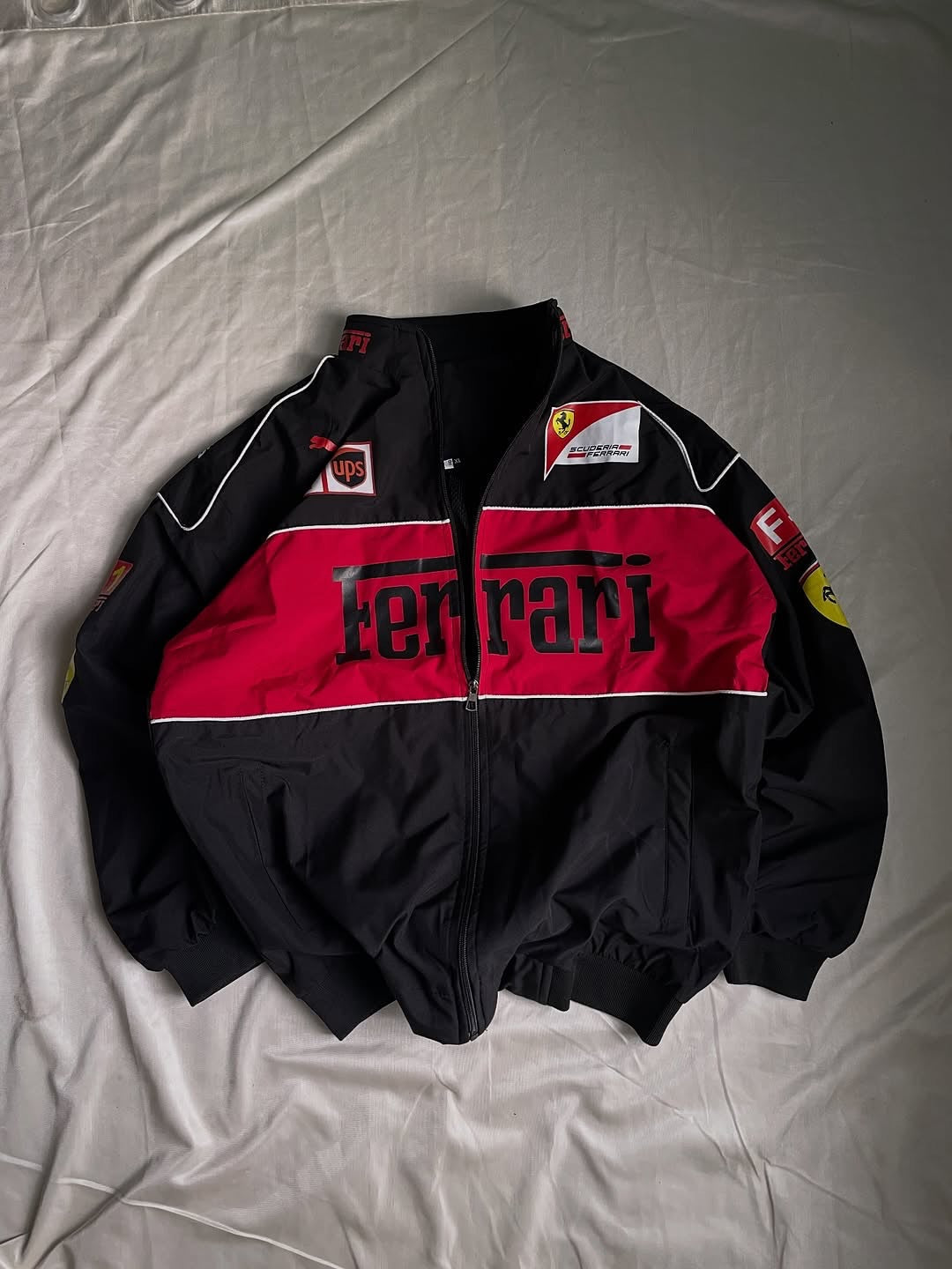 Ferrari Racing Jacket – Premium Scuderia F1 Fabric Edition | Street We ...